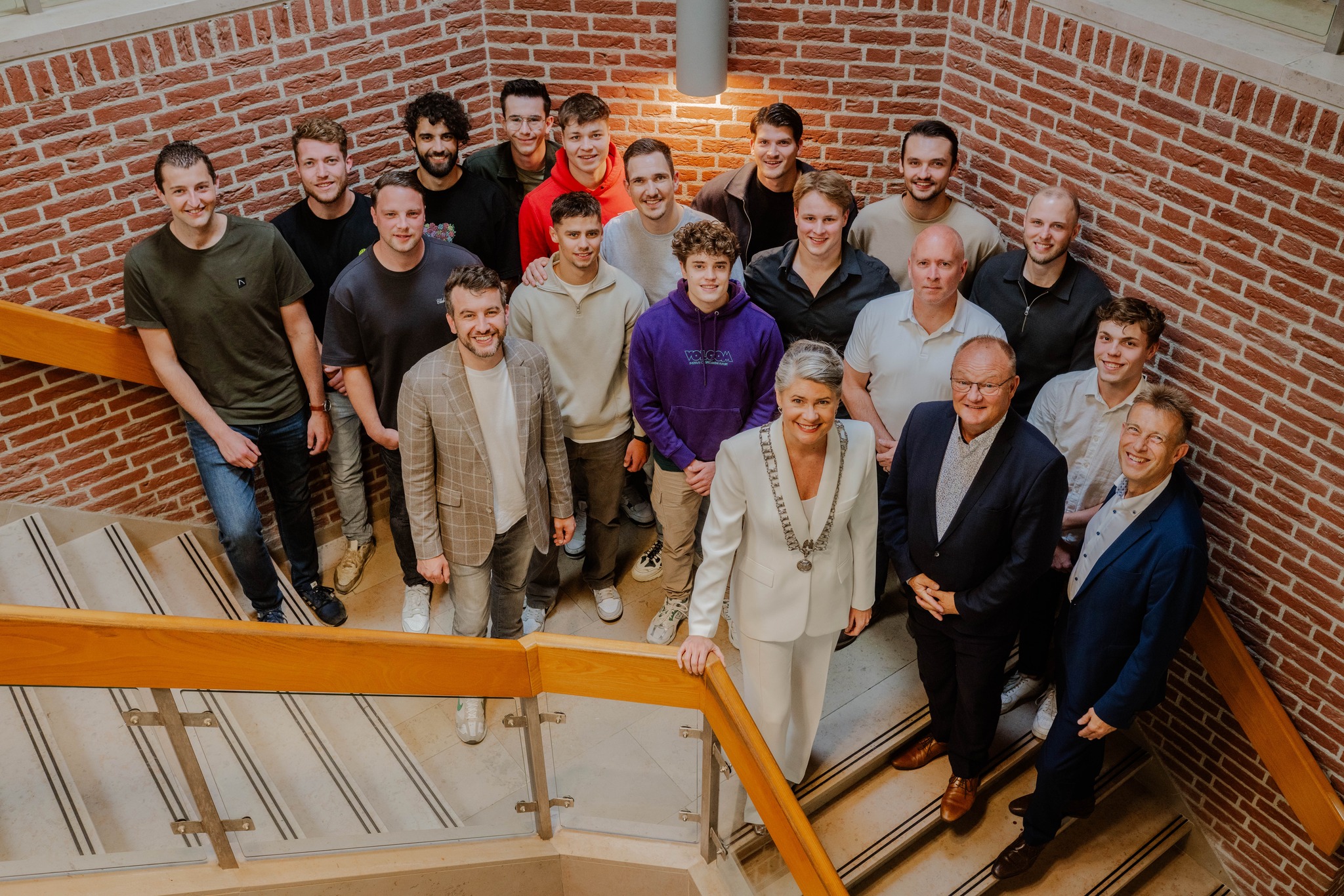 BFC gehuldigd door college van B&W van de gemeente Beek - www.hvbfc.nl